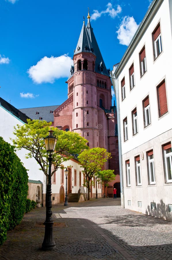 imágenes comunes del Catedral De Maguncia En Alemania - los derechos de ...