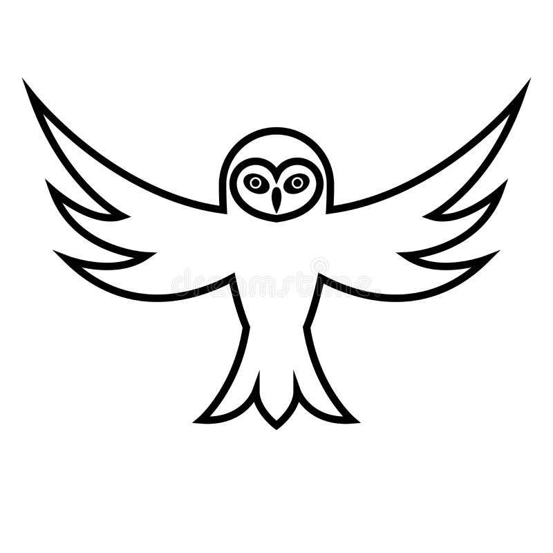 Búho Alas Ilustraciones Stock, Vectores, Y Clipart – (3,551 ...