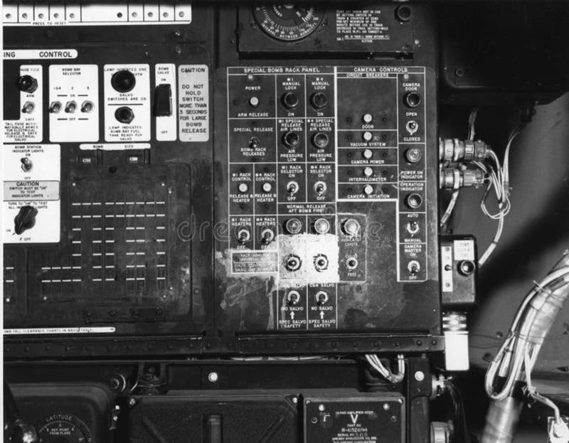 B-36 Nuke Control Panel Picture. Image: 221379576