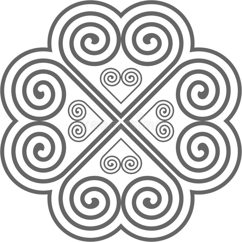 Hmong Ethnic Seamless Embroidery Pattern in Hmong Style. Stock ...