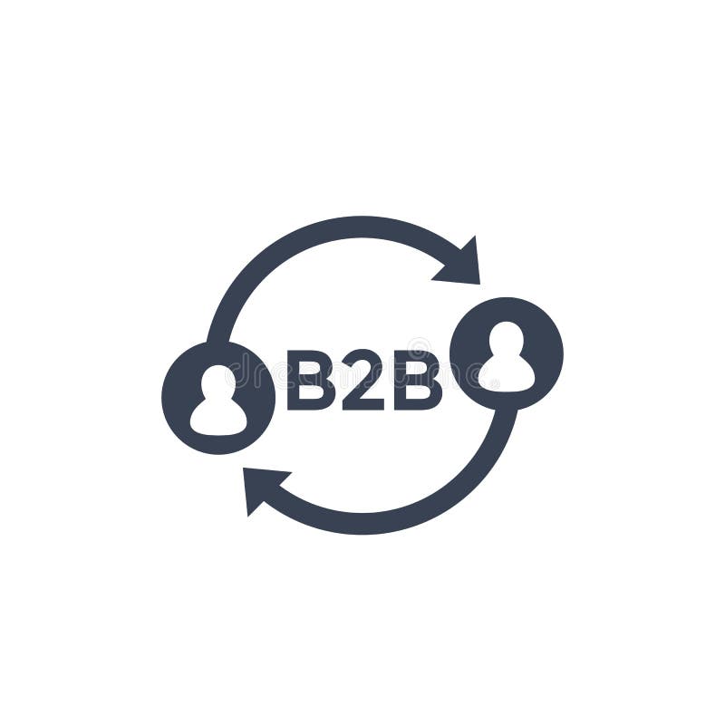 Letter B2b Logo with Arrow Vector Stock Vector - Illustration of letter ...