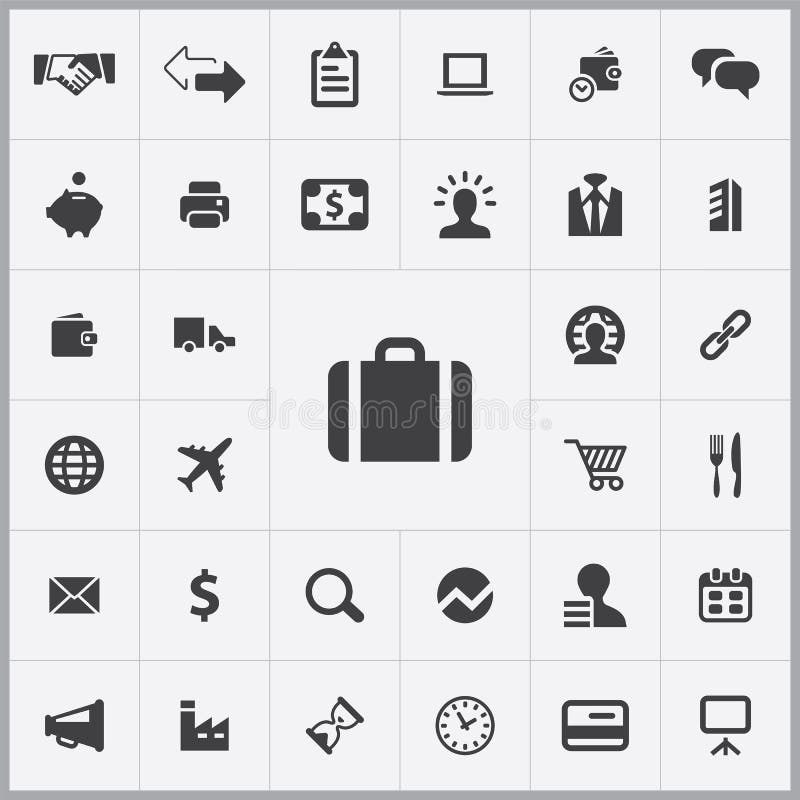 B2B icons universal set stock vector. Illustration of business - 80012906