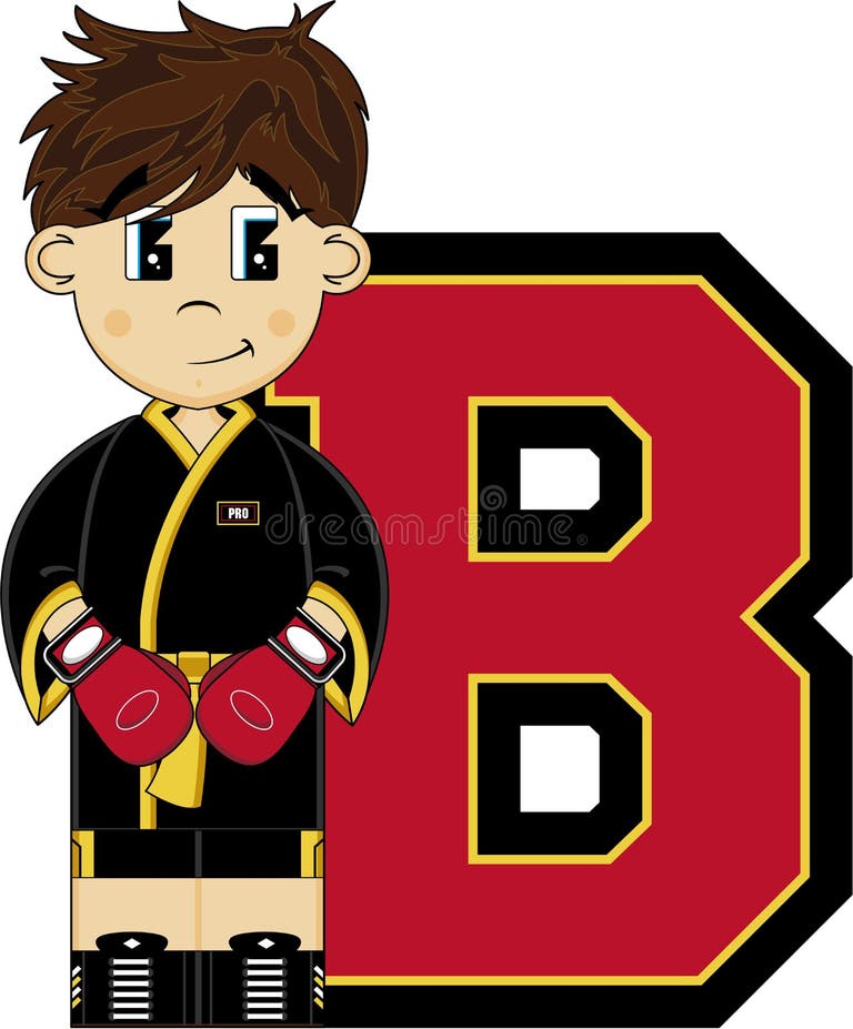 Boxer Alphabet Stock Illustrations – 136 Boxer Alphabet Stock ...