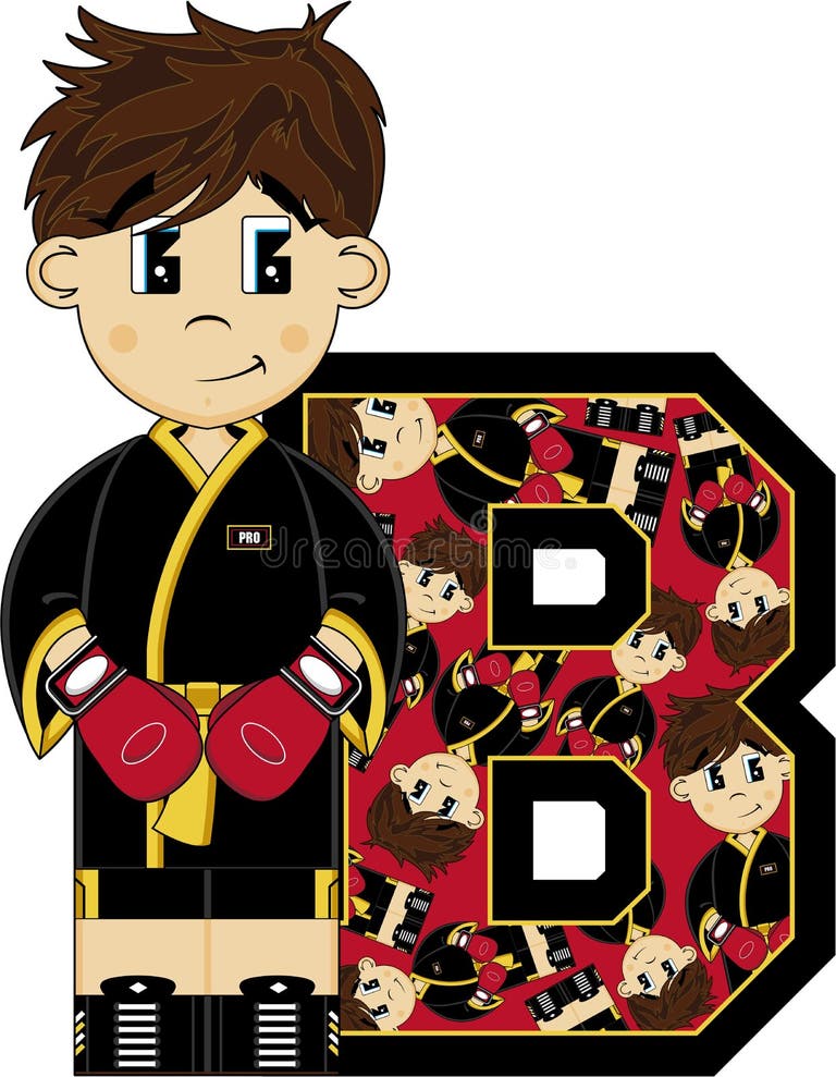 Boxer Alphabet Stock Illustrations – 136 Boxer Alphabet Stock ...