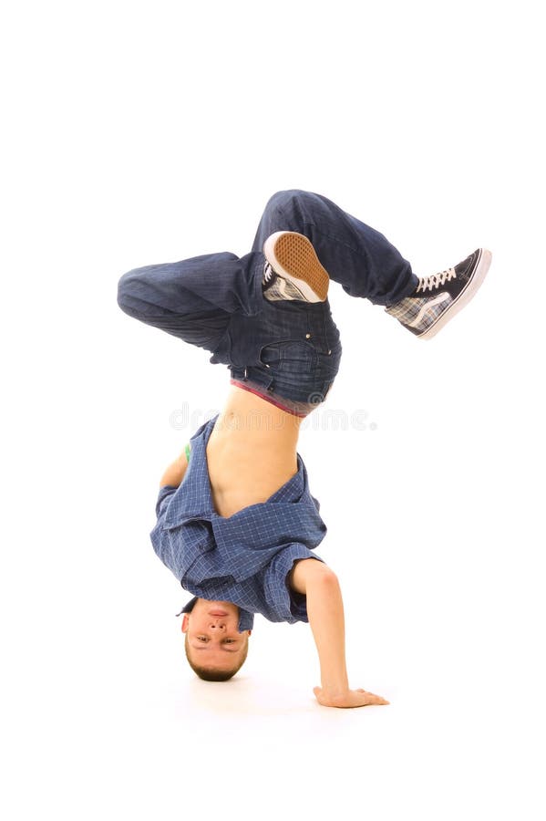 B-boy in dance stock photo. Image of teenager, freeze - 5571912