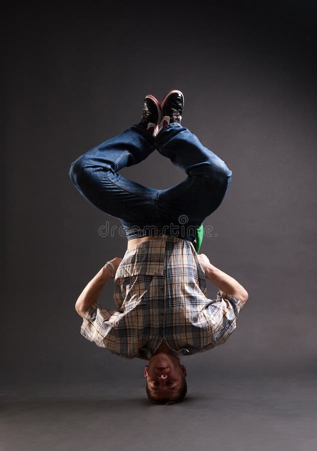 Breakdance Headstand