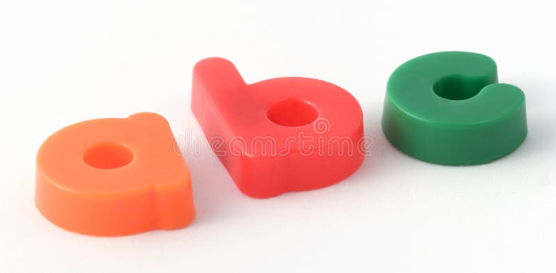 A, B, C Letters - Alphabet, Literacy, Education Stock Image - Image of ...