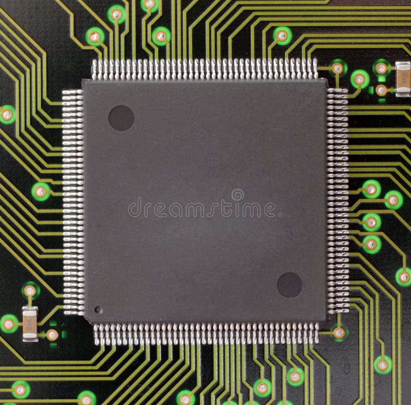 Green chip stock image. Image of computers, technology - 2272439