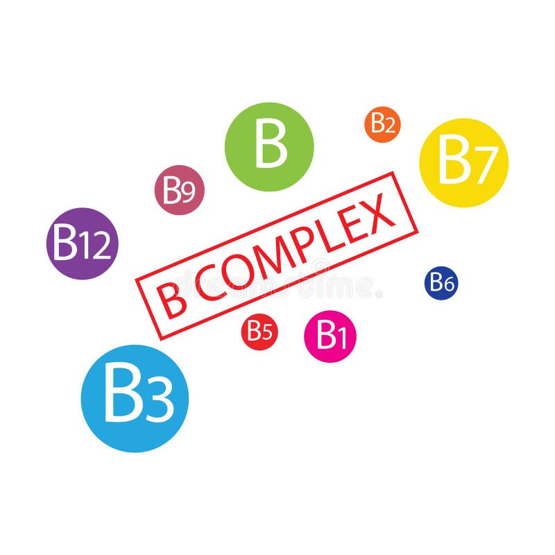 B Complex Vector Icon Illustration Design Template. Stock Vector ...