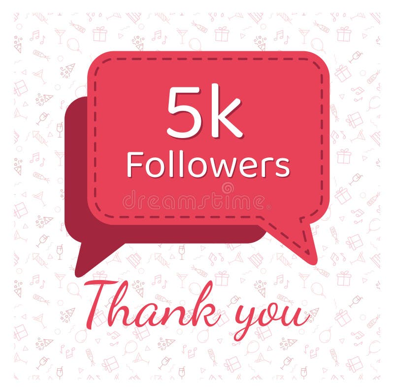 5k Follower Stock Illustrations – 290 5k Follower Stock Illustrations ...