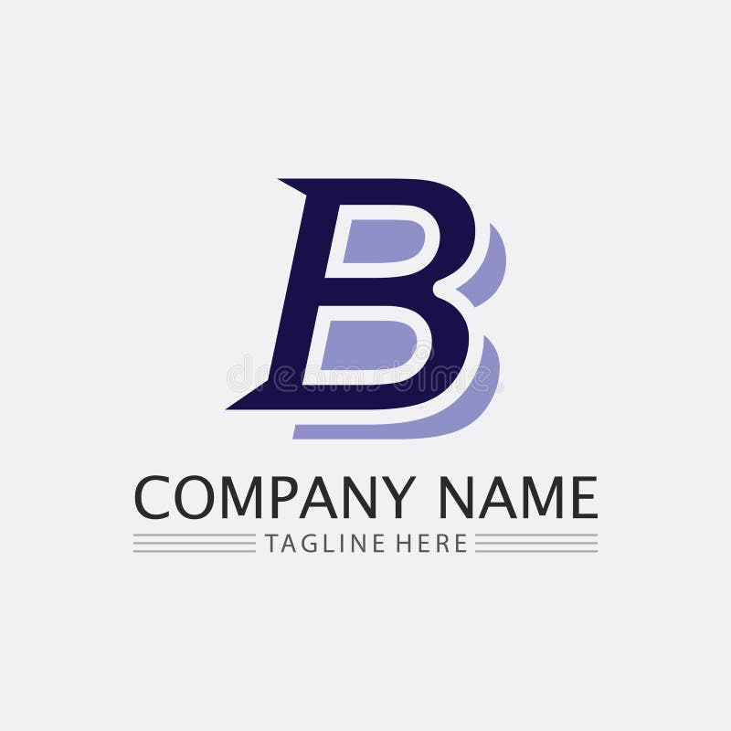 B Font Icon and Letter B Logo Vector. B Logo Symbol Icon Design ...