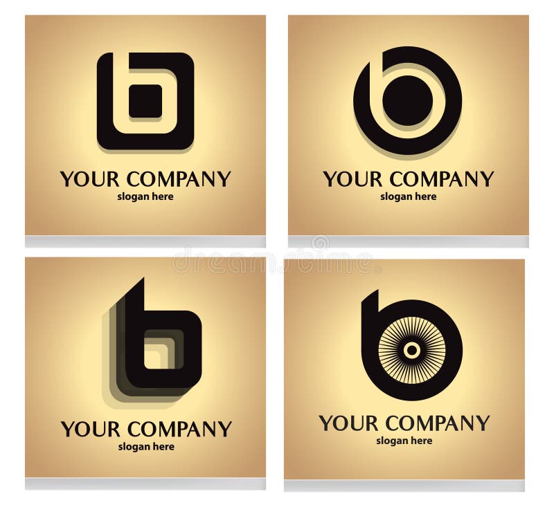 Letter B Logo Set Stock Illustrations – 3,419 Letter B Logo Set Stock ...