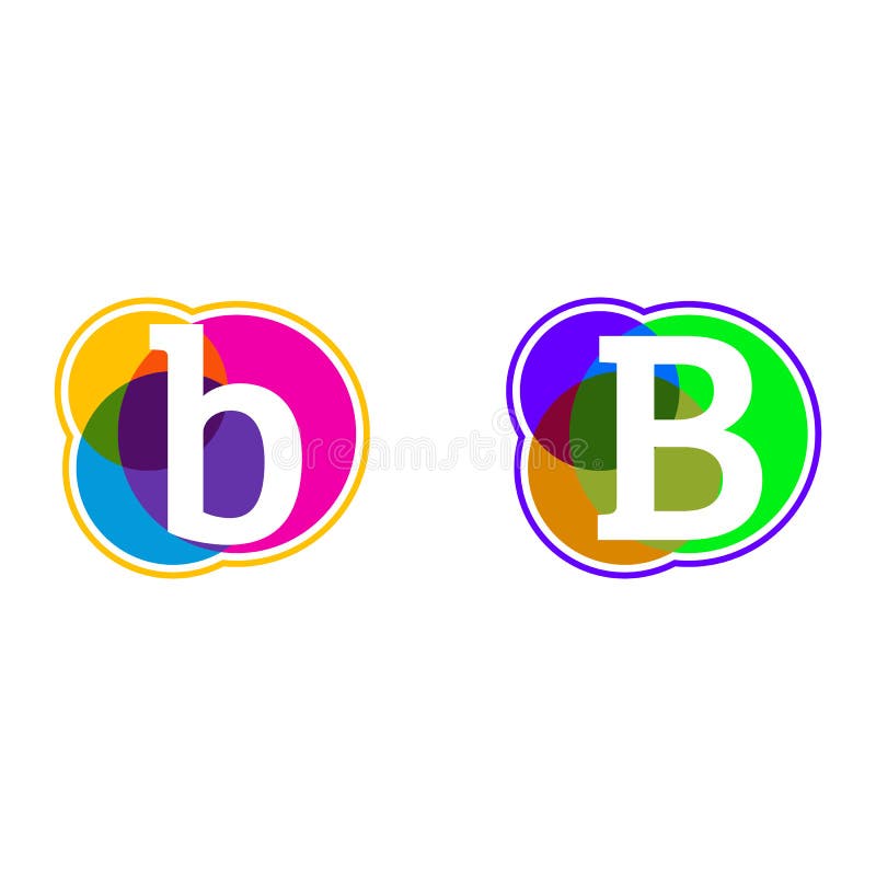 Letter B Circle Colorful Logo Stock Illustrations – 882 Letter B Circle ...