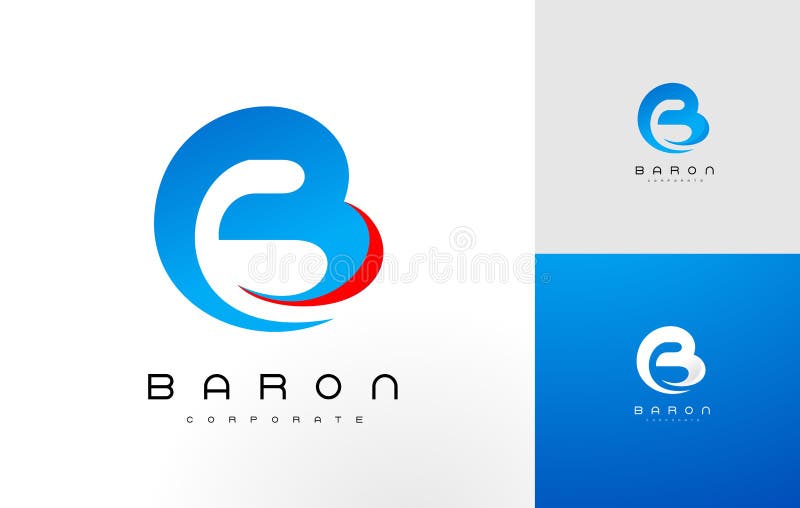 B Logo Blue. B Letter Icon Design Vector Stock Vector - Illustration of ...