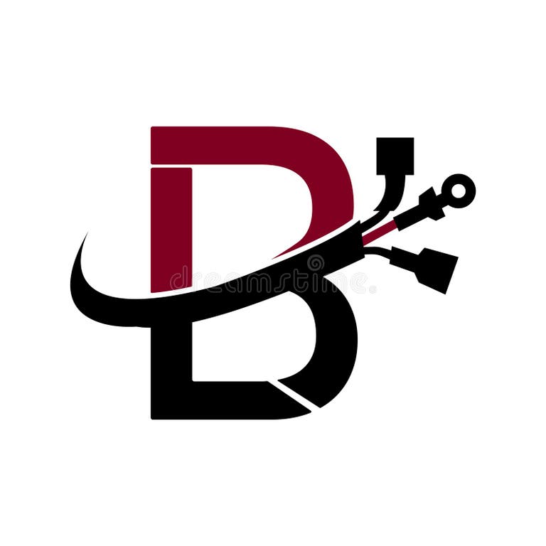 B Logo Design. Plug B Logo Design. Electric Cable B Logo Design. Plug ...