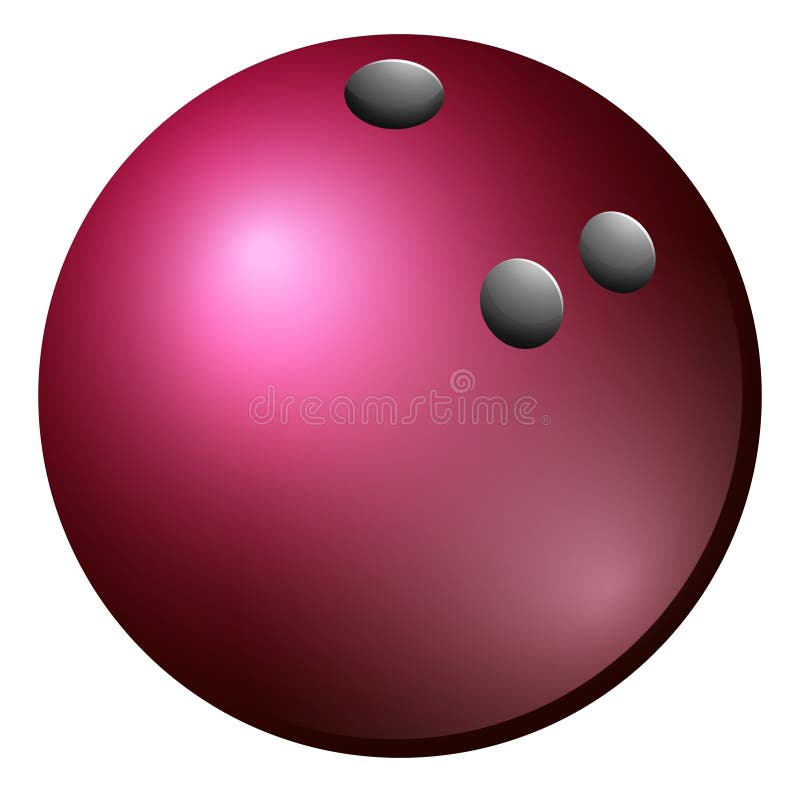 Pink Bowling Ball Stock Illustrations – 362 Pink Bowling Ball Stock ...