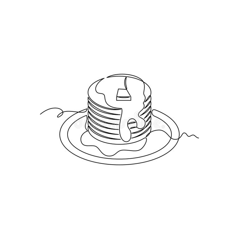Abstract Pancake Stack Logo Stock Illustrations – 13 Abstract Pancake ...