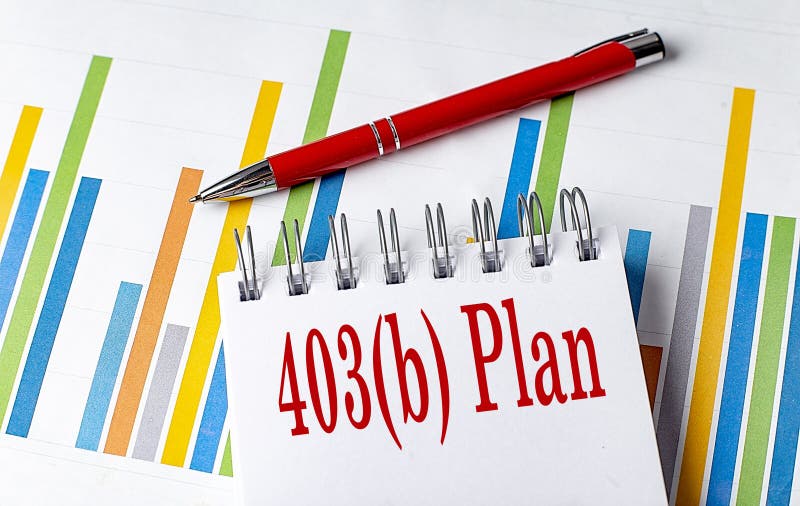 403 B PLAN Text on Notebook on Chart with Pen Stock Photo - Image of ...
