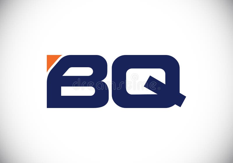 B Q Initial Letter Logo Design, Creative Modern Letters Vector Icon ...