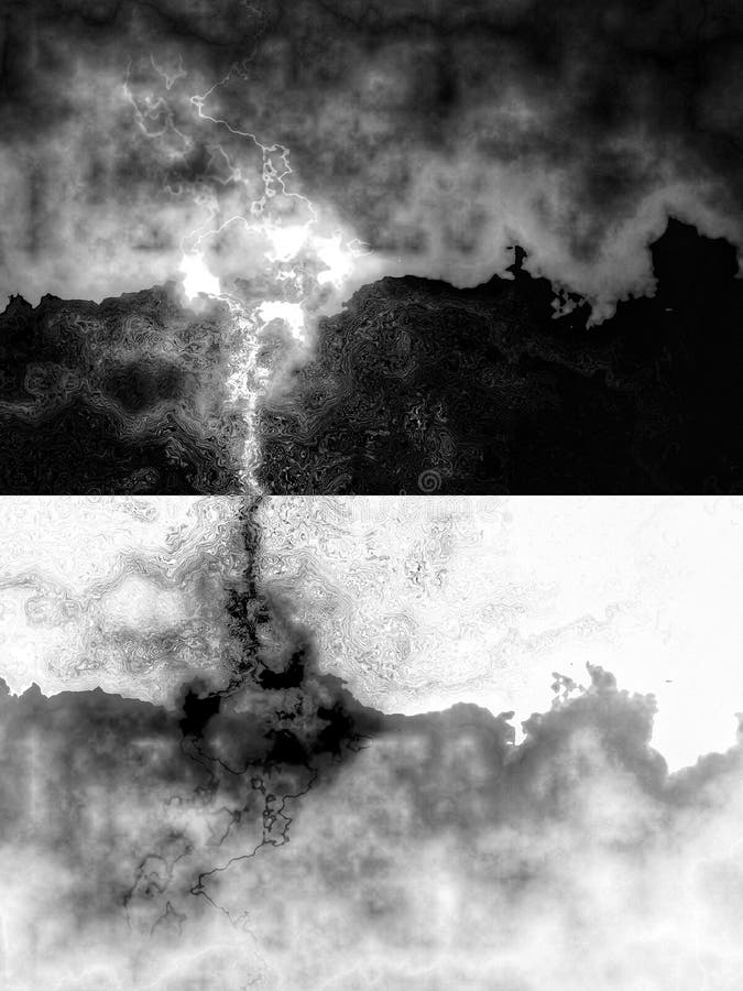 B&W Black and White Abstract Background Shapes and Blurs Stock Photo ...