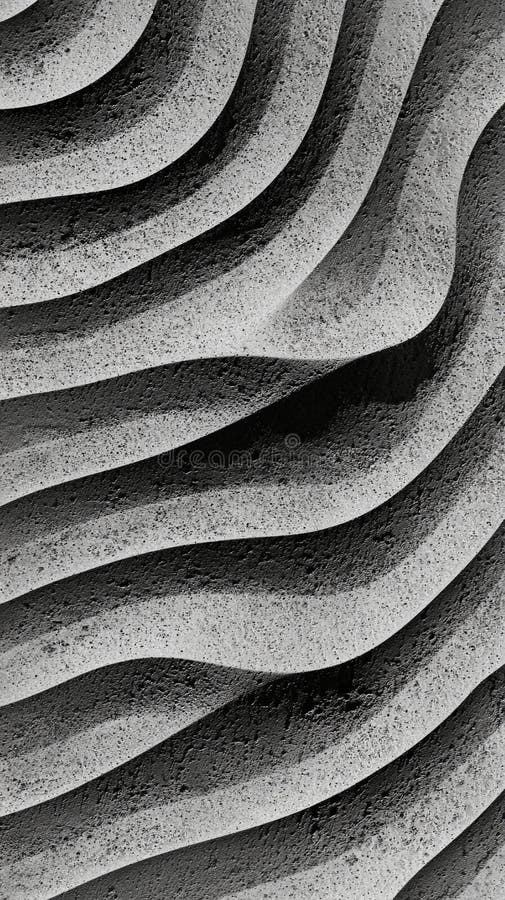 Textured Surface with Wavy Patterns Showing Depth and Movement Stock ...