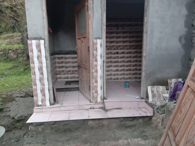 Baño Y Aseo De La Aldea India Imagen de archivo - Imagen de aldea ...