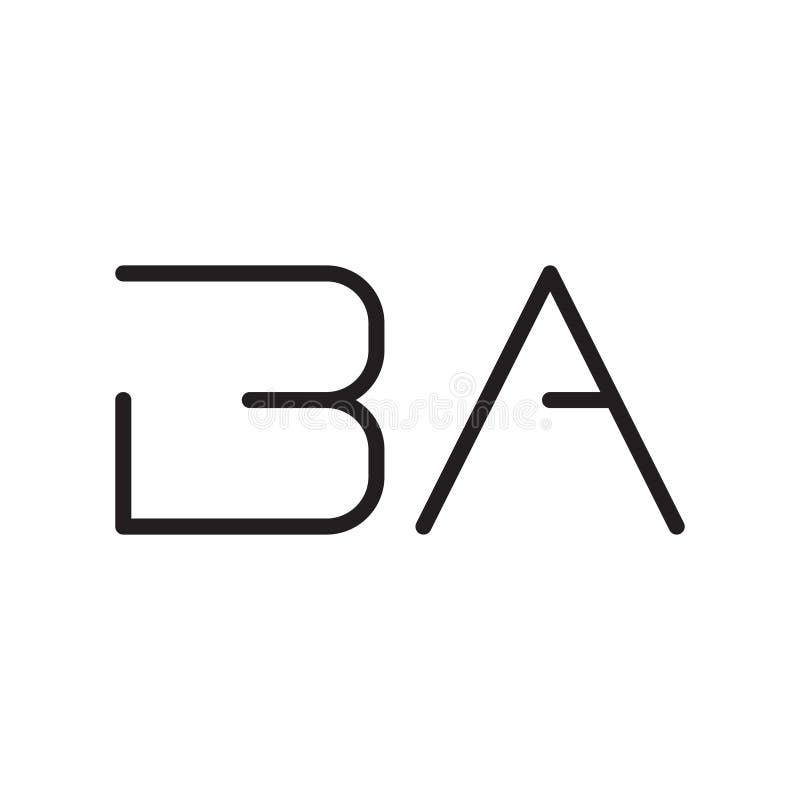Ba Lowercase Stock Illustrations – 139 Ba Lowercase Stock Illustrations ...