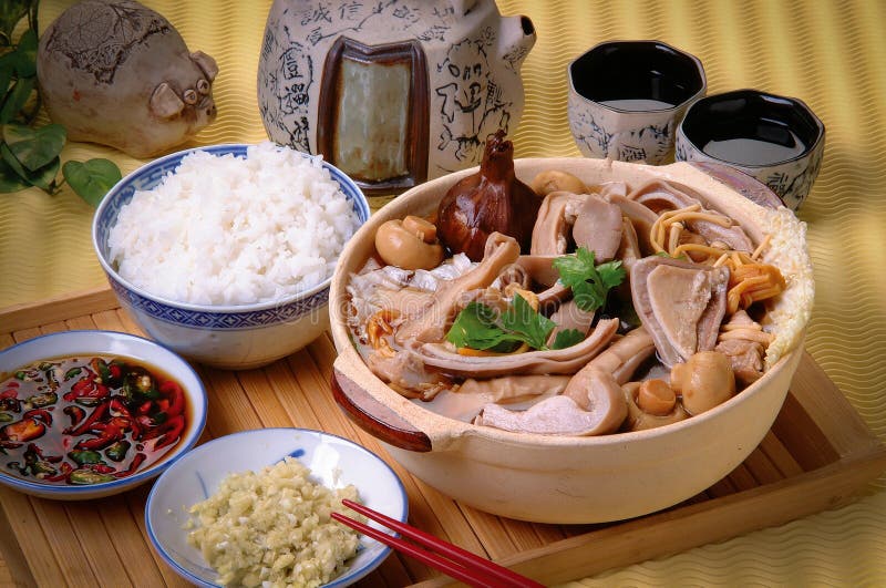 Ba kut teh stock image. Image of lettuce, eastern, authentic - 23513713