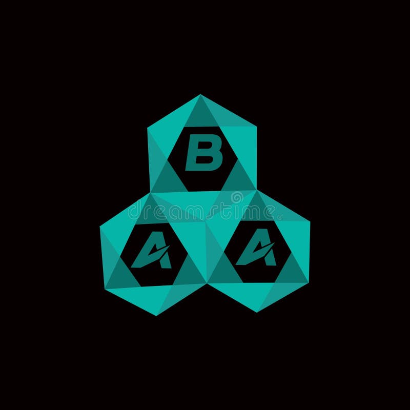 BAA Creative Minimalist Letter Logo. BAA Unique Vector Initials ...