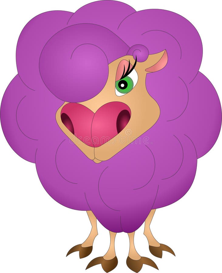 Baa-lamb stock vector. Illustration of animal, livestock - 98813539