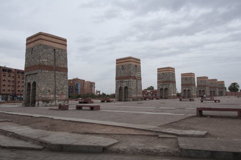 Bab Doukkala, Marrakech editorial image. Image of tower - 83132190