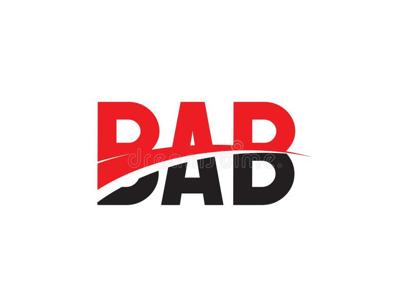 BAB Letter Initial Logo Design Vector Illustration Stock Vector ...