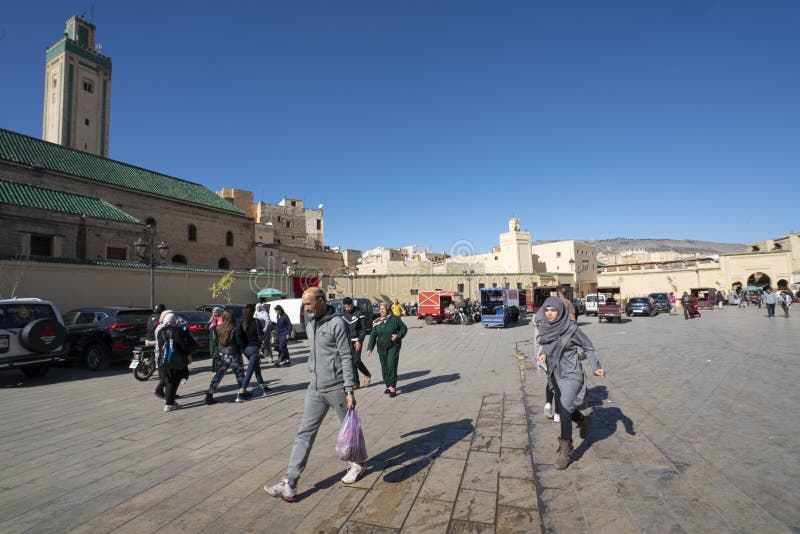 Bab Rcif square editorial photography. Image of square - 163959292