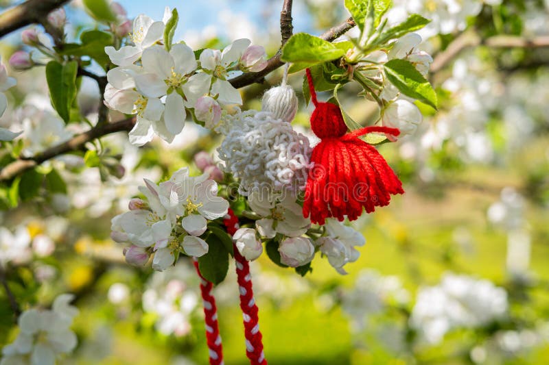 Baba Marta stock photo. Image of space, twig, plant - 378989924