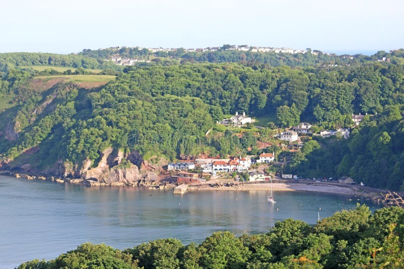 Babbacombe Bay in Torquay, Devon Stock Image - Image of view, england ...