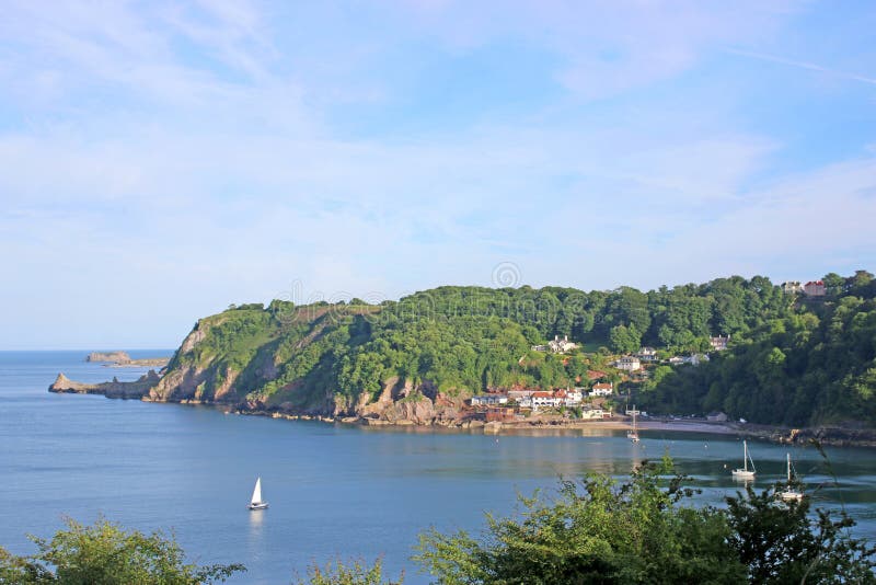 Babbacombe beach, Torquay stock photo. Image of coast - 35876614