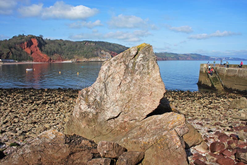 Babbacombe beach, Torquay stock photo. Image of coast - 35876614