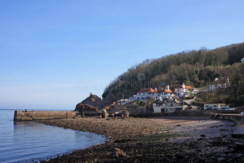 Babbacombe beach, Torquay stock photo. Image of coast - 35876614