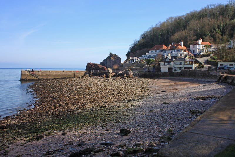 Babbacombe beach, Torquay stock photo. Image of coast - 35876614