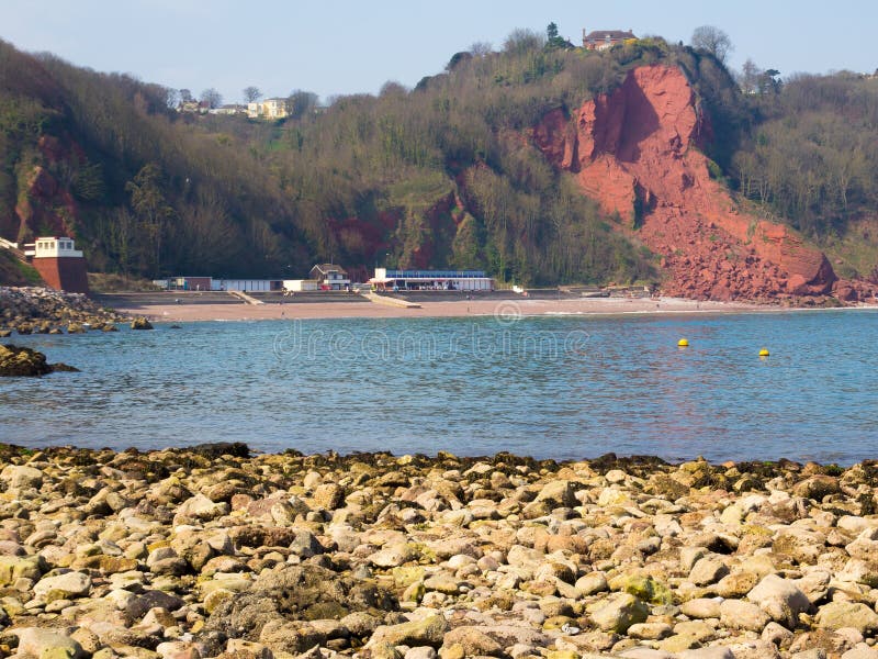 Babbacombe Devon England UK Stock Image - Image of european, beach ...