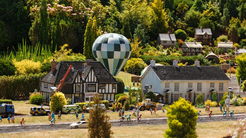 Babbacombe Model Village in Torquay, Devon UK June 17 2023 Stock Photo ...