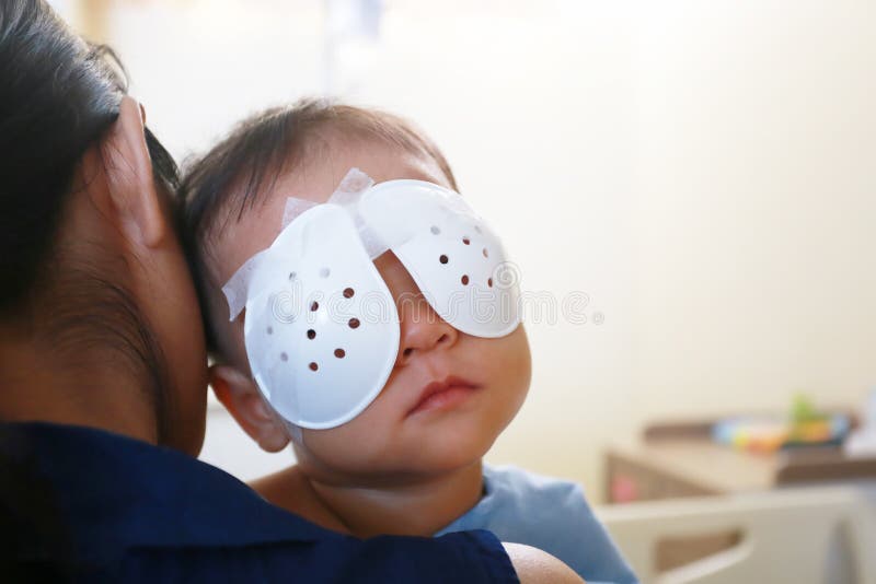 Babies Undergoing Eye Surgery Stock Photo - Image of period, illness ...