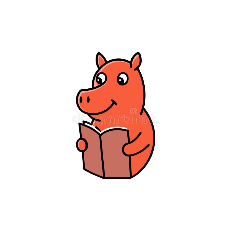 Babirusa Pig Learns Icon Vector Illustration Stock Vector ...