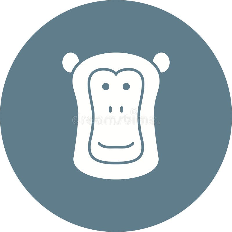 Baboon Face stock vector. Illustration of tropical, face - 100384070