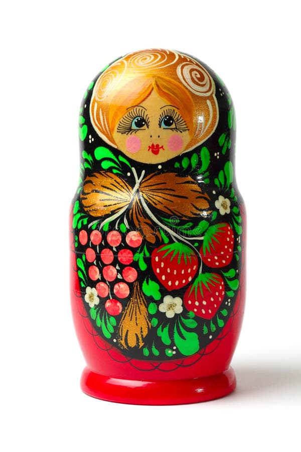 Babushka Matreshka stock image. Image of russia, isolated - 27594707