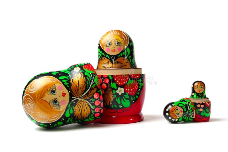 Babushka Matreshka stock photo. Image of nesting, craft - 27594718