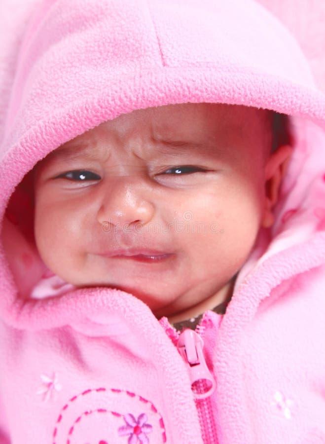 Stressed Baby stock photo. Image of young, babies, face - 262560