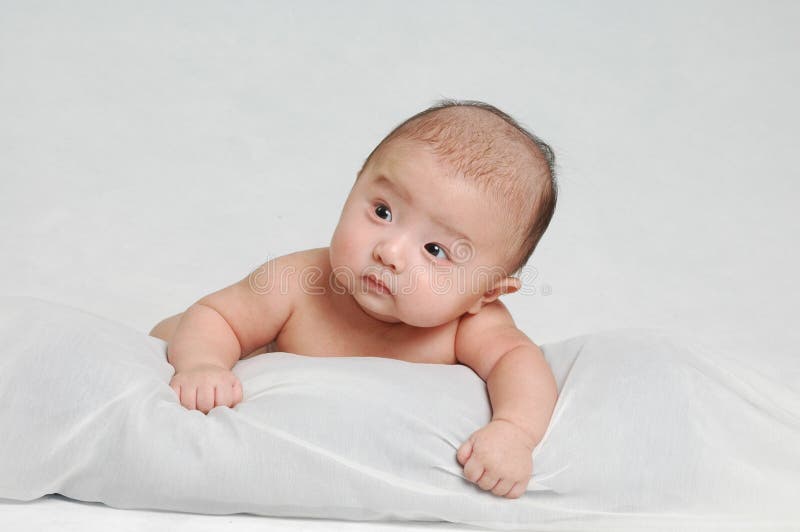 Asain baby boy stock photo. Image of young, burble, baby - 11733692