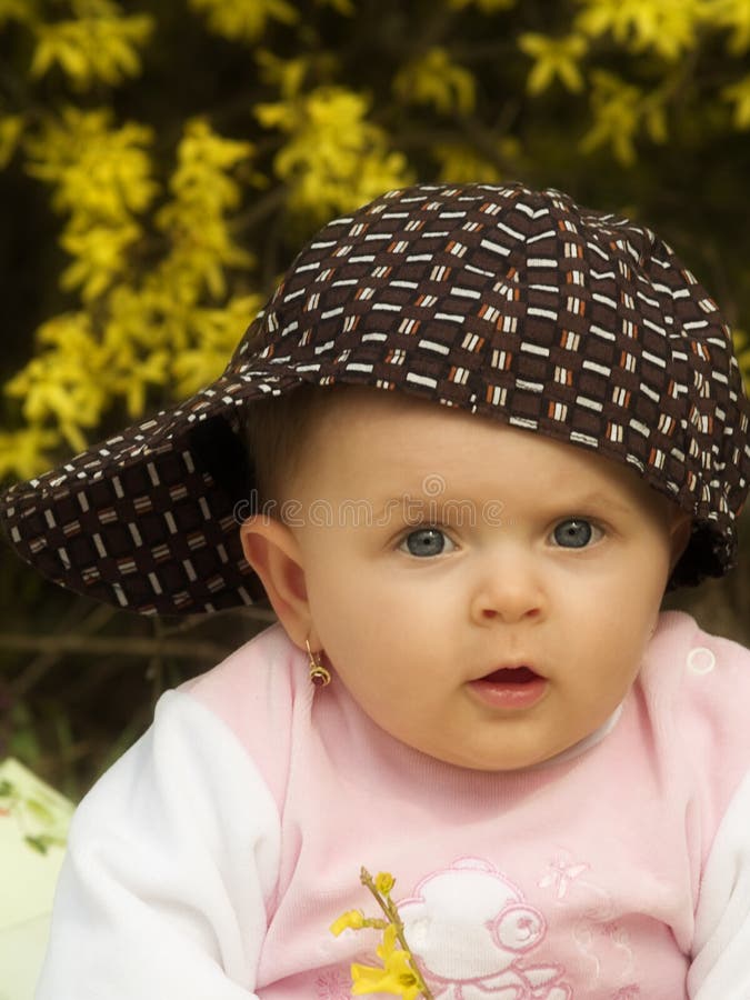Baby stock photo. Image of spring, infant, motherhood - 12064786