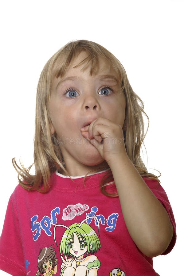 Baby stock image. Image of precious, pouting, young, child - 1305679